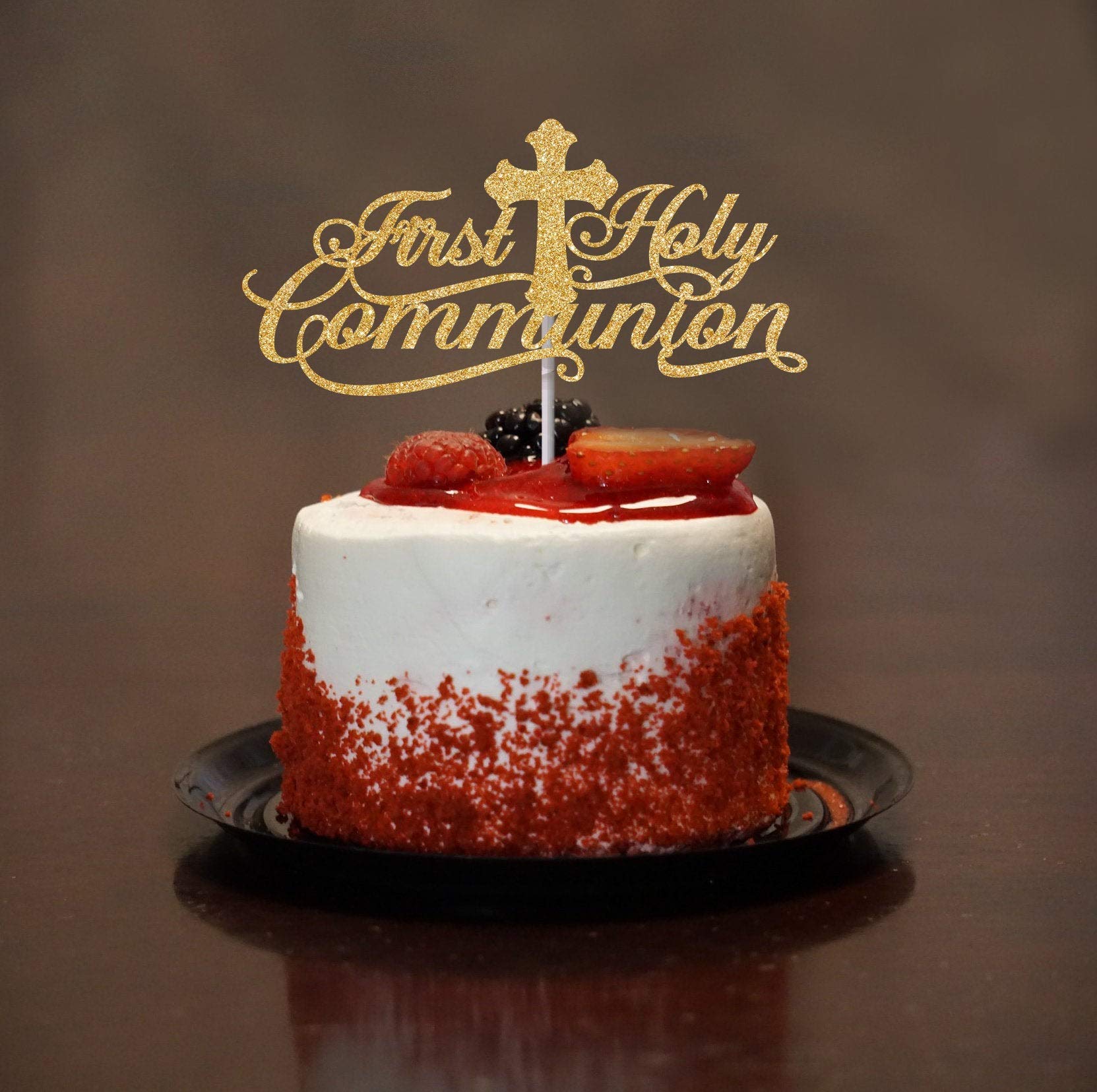 Dkisee First Holy Communion Cake Topper Holy Communion Cake Topper ...