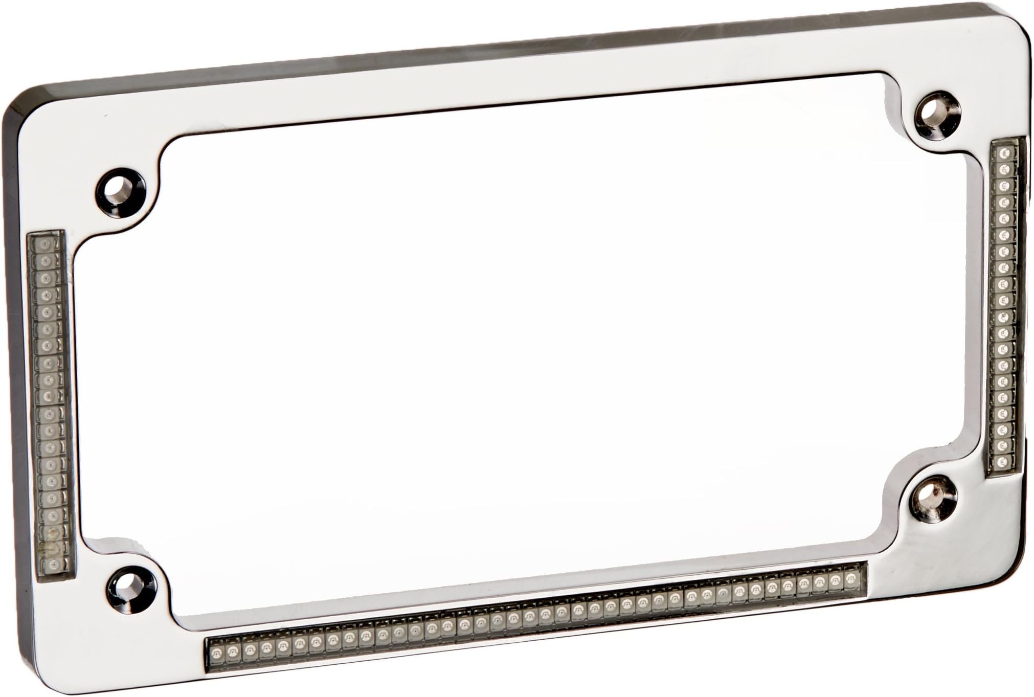 Amazon.com: Custom Dynamics LED License Plate Frame (Chrome) : Automotive