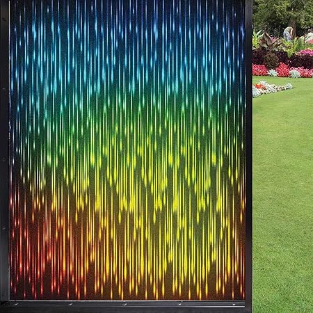 Amazon.com: Rainbow Symphony- Rainbow Suncatcher Window Film, Crystal ...