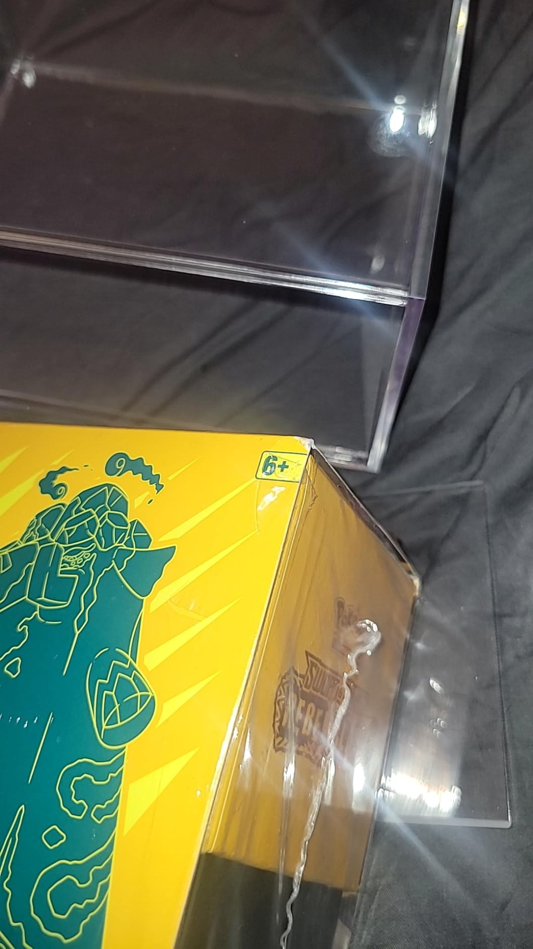 Amazon.com: EVORETRO Clear Acrylic Display Case Compatible for Pokemon ...