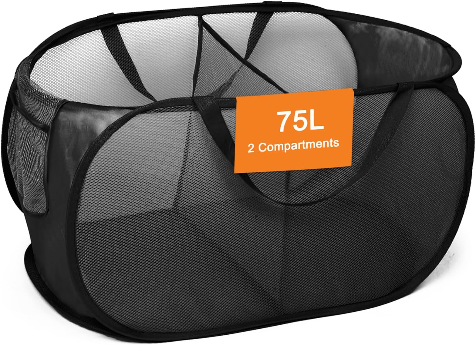 Amazon.com: Foldable Mesh Popup Laundry Hamper,Laundry Basket Easy to ...