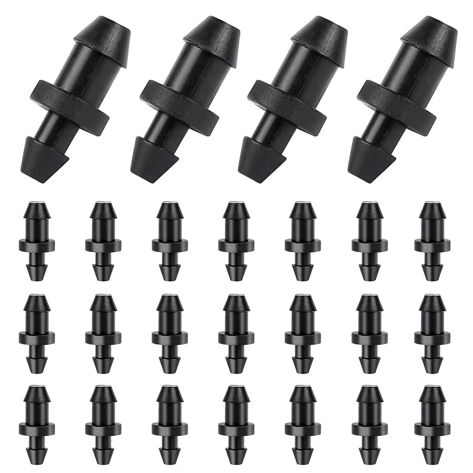Amazon.com: 100 Pcs Drip Tubing End Plugs 1/4 Inch Drip Irrigation ...