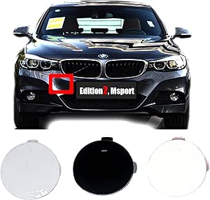 Amazon.com: Trimla Front Tow Cover for 13-20 BMW GT 3 M-sport Gran ...