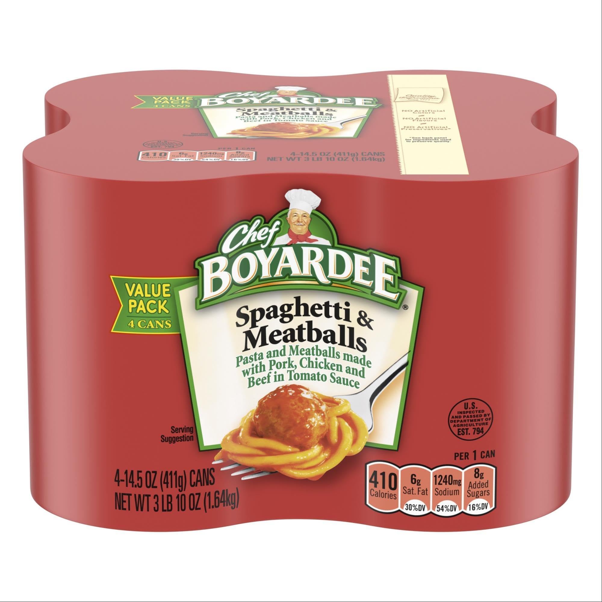 Amazon.com : Campbell's Canned Spaghetti, Snacks for Kids and Adults ...