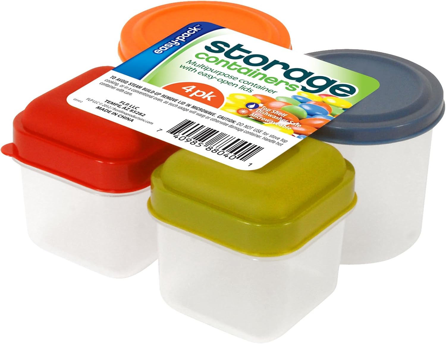 Amazon.com - Easy Pack 4-Piece Mini Storage Containers - Food Savers