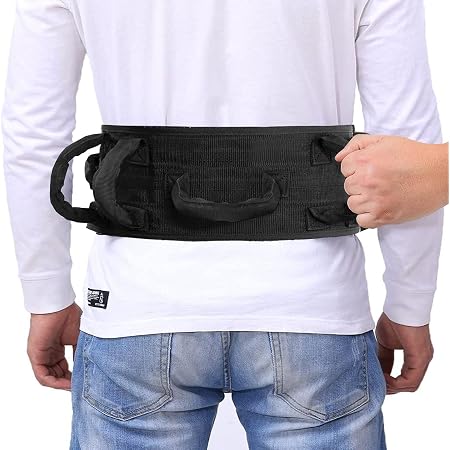 Amazon.com: Patient Aid Two Handled Patient Transfer Handling Belt ...