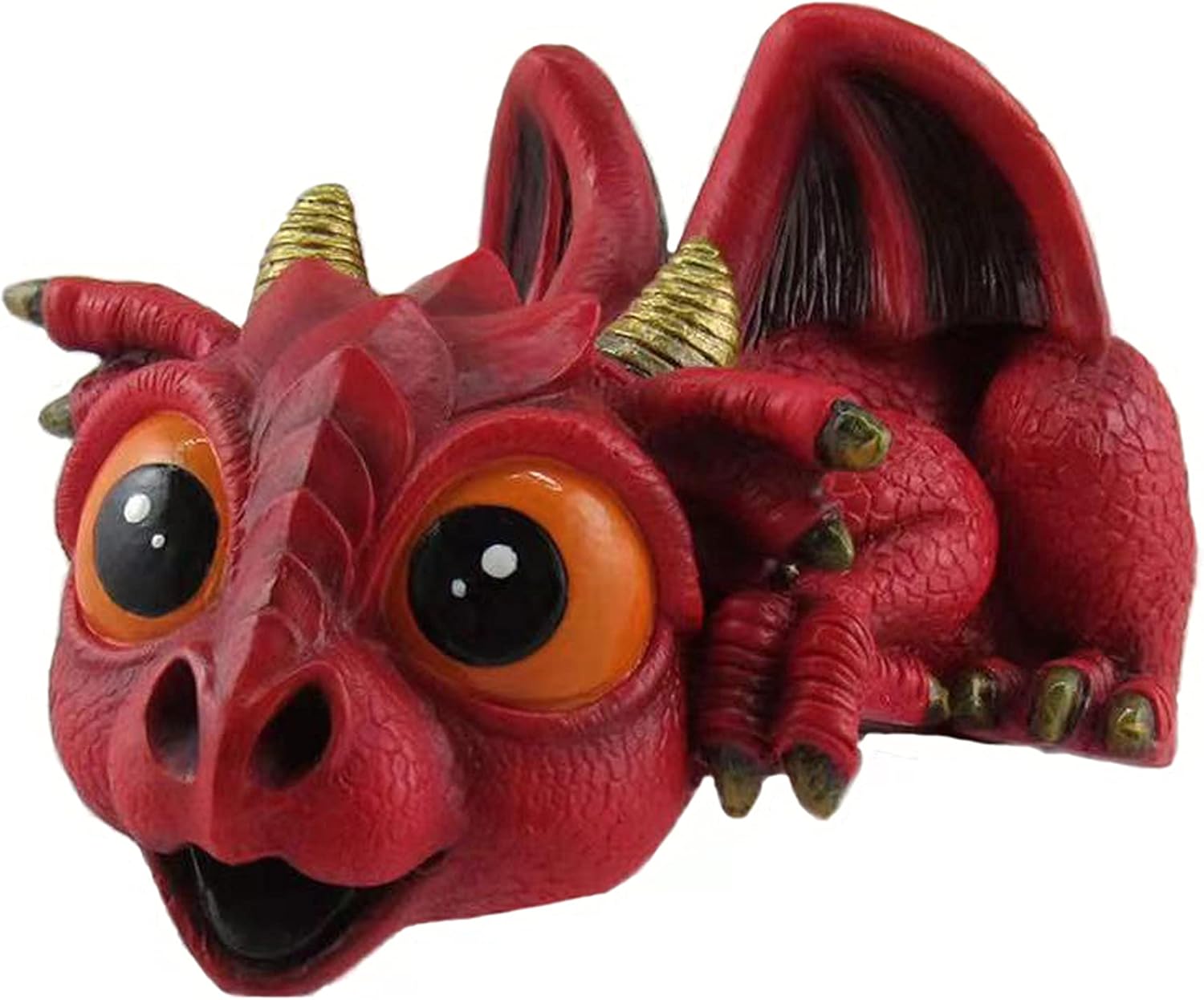 Amazon.com: World of Wonders Dragon Shelf Sitters Figurines (Red ...