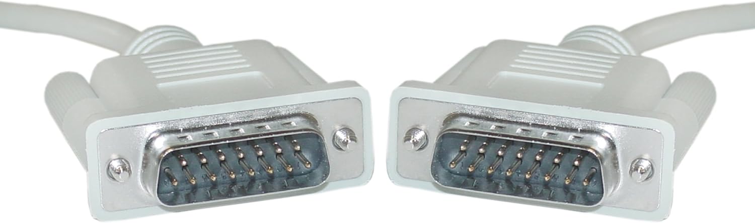Amazon.com: CableWholesale DB15 Monitor Cable, 28 AWG Single Shielded ...