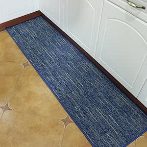 Amazon.com: Washable Kitchen Rugs and Mats, Area Rug Rubber Backed Non ...