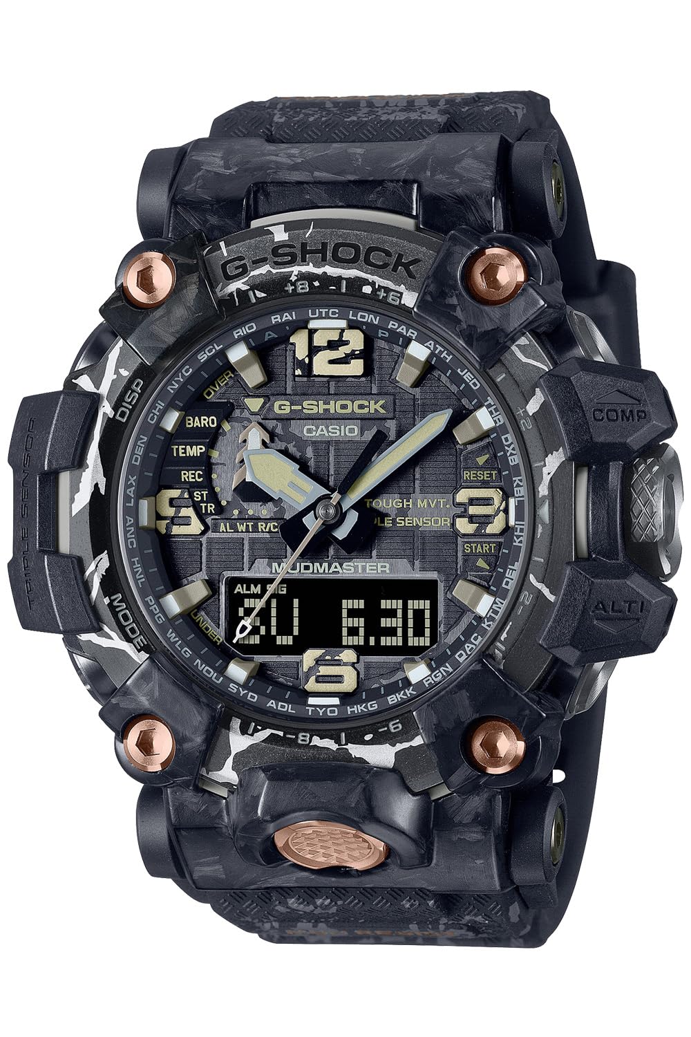 G-Shock Casio GWG-2000CR-1AJF Master of G Mudmaster Triple Sensor Model ...