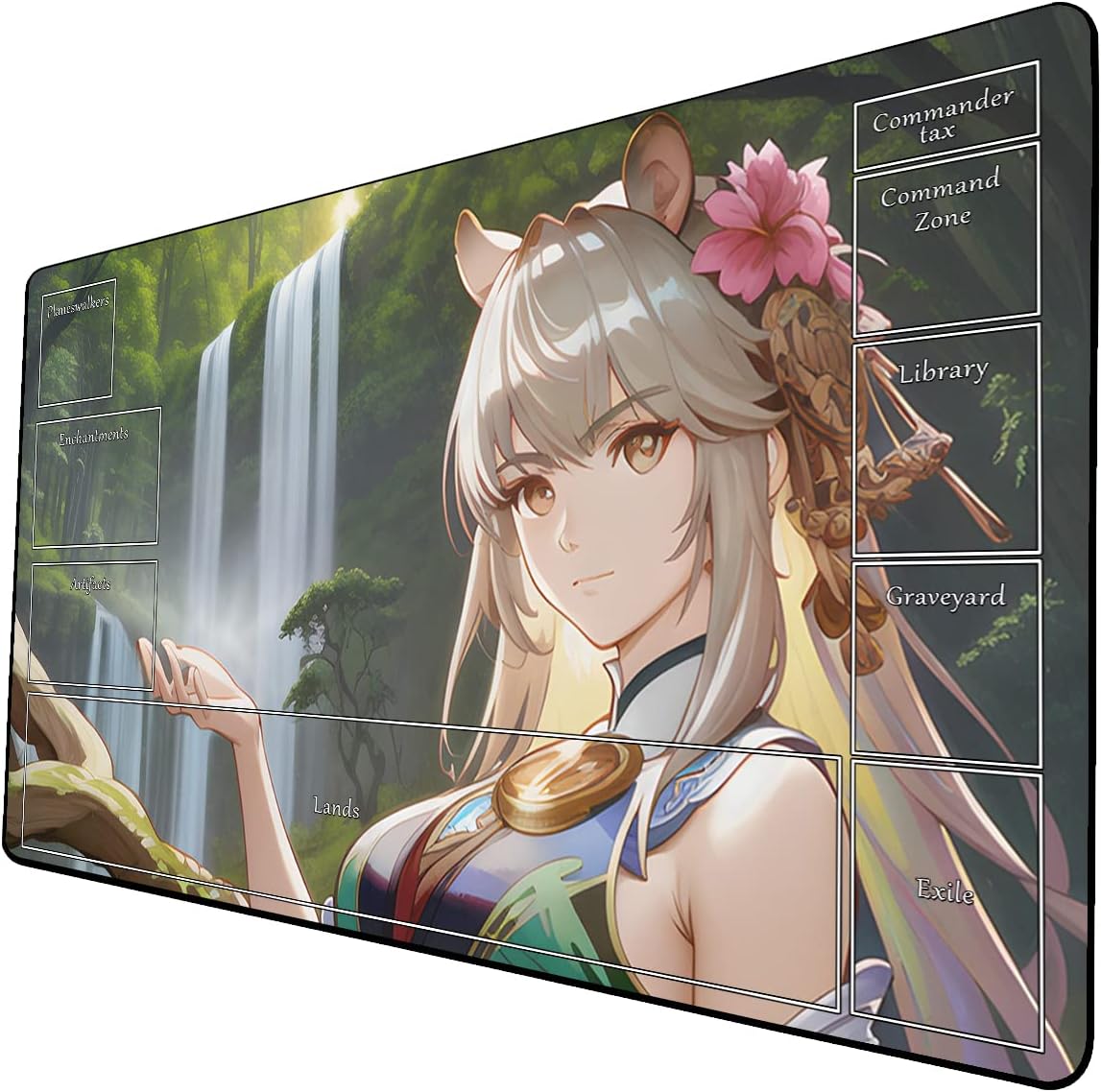 Amazon.com: AI Painting TCG Playmat - MTG Trading Card Game Mat with ...