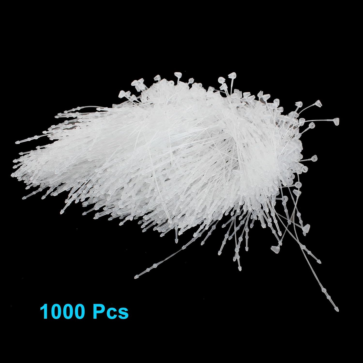 Amazon.com: Hitefu 3" Clear Plastic Tag Loops, Snap Lock Hang Tag ...