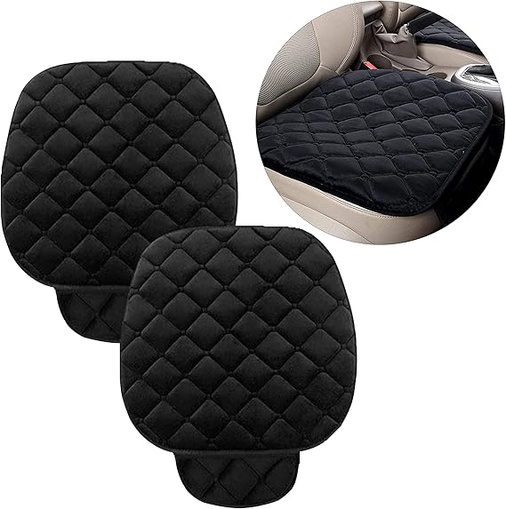 CGEAMDY Coprisedile Auto Universale, Cuscino Sedile Auto in Peluche ...