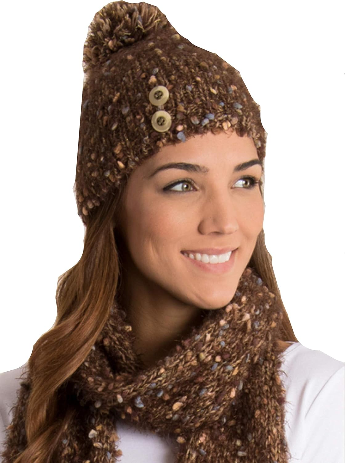 Simply Noelle- Folklore Hat Brown at Amazon Women’s Clothing store