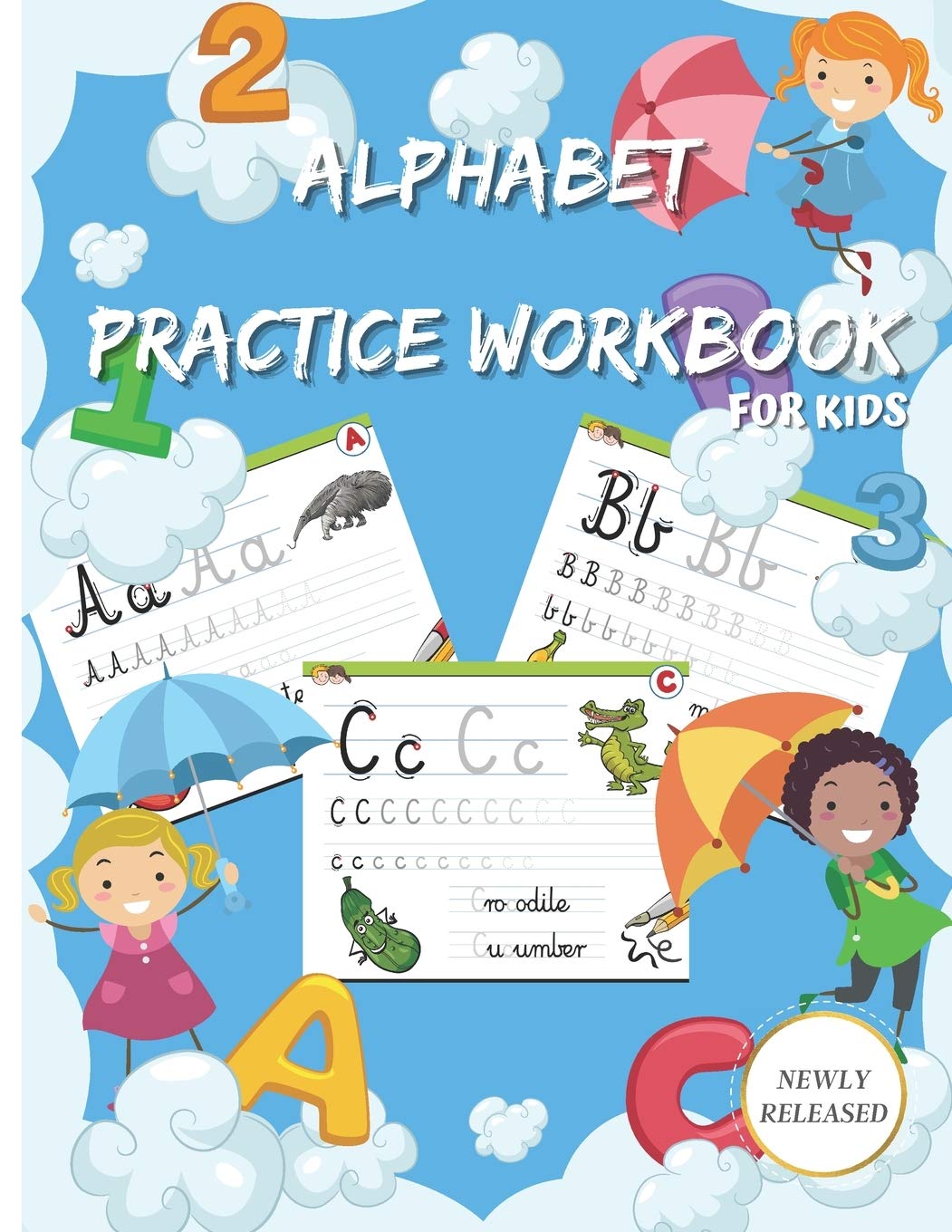 Buy ALPHABET PRACTICE WORKBOOK FOR KIDS: Preschool handwriting Workbook ...