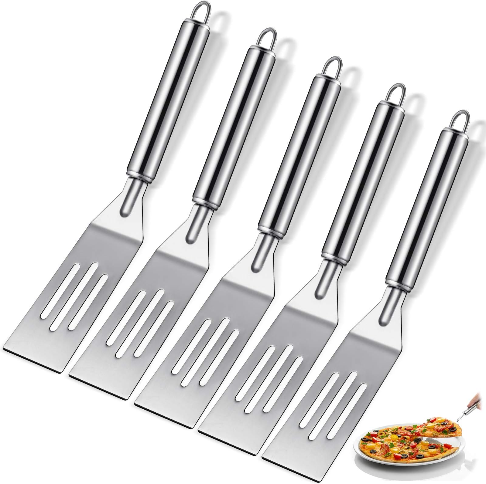 Amazon.com: 6 Pieces Pie Server Set Stainless Steel Pie Spatula ...