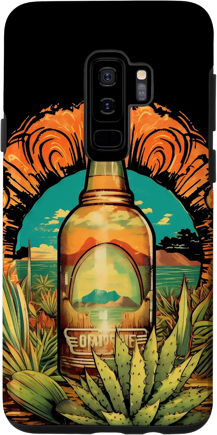 Amazon.com: Galaxy S9+ Agave Plants Tequila Bottle Mexican Mezcal ...