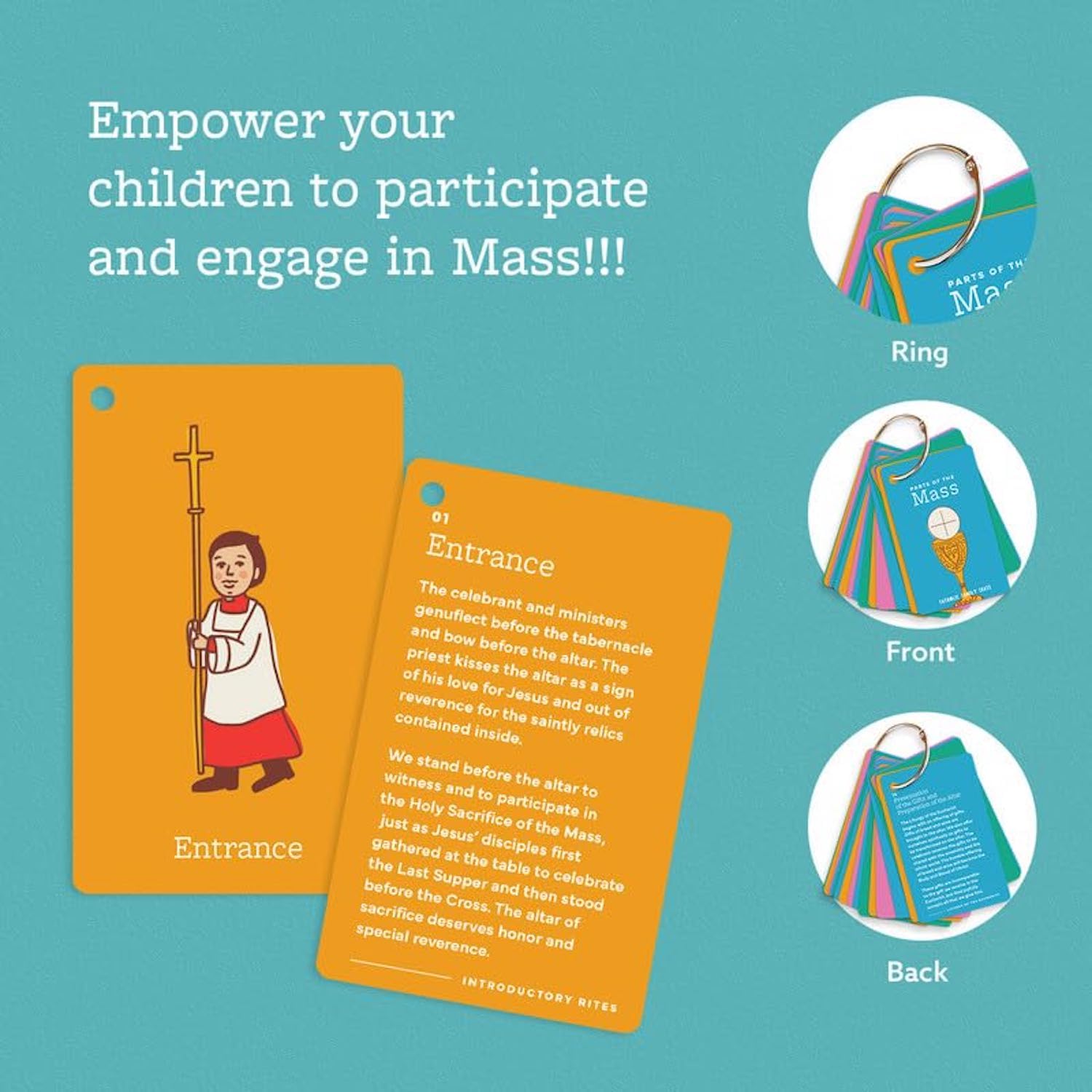 Snapklik.com : CATHOLIC FAMILY CRATE First Mass Guide Cards - 28 UV ...
