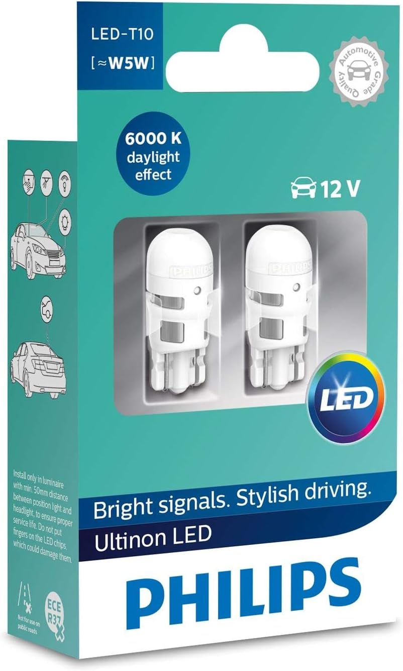 Buy PHILIPS Ultinon Pro 3100 LED T10 11961CU31B2 car signalling bulb ...