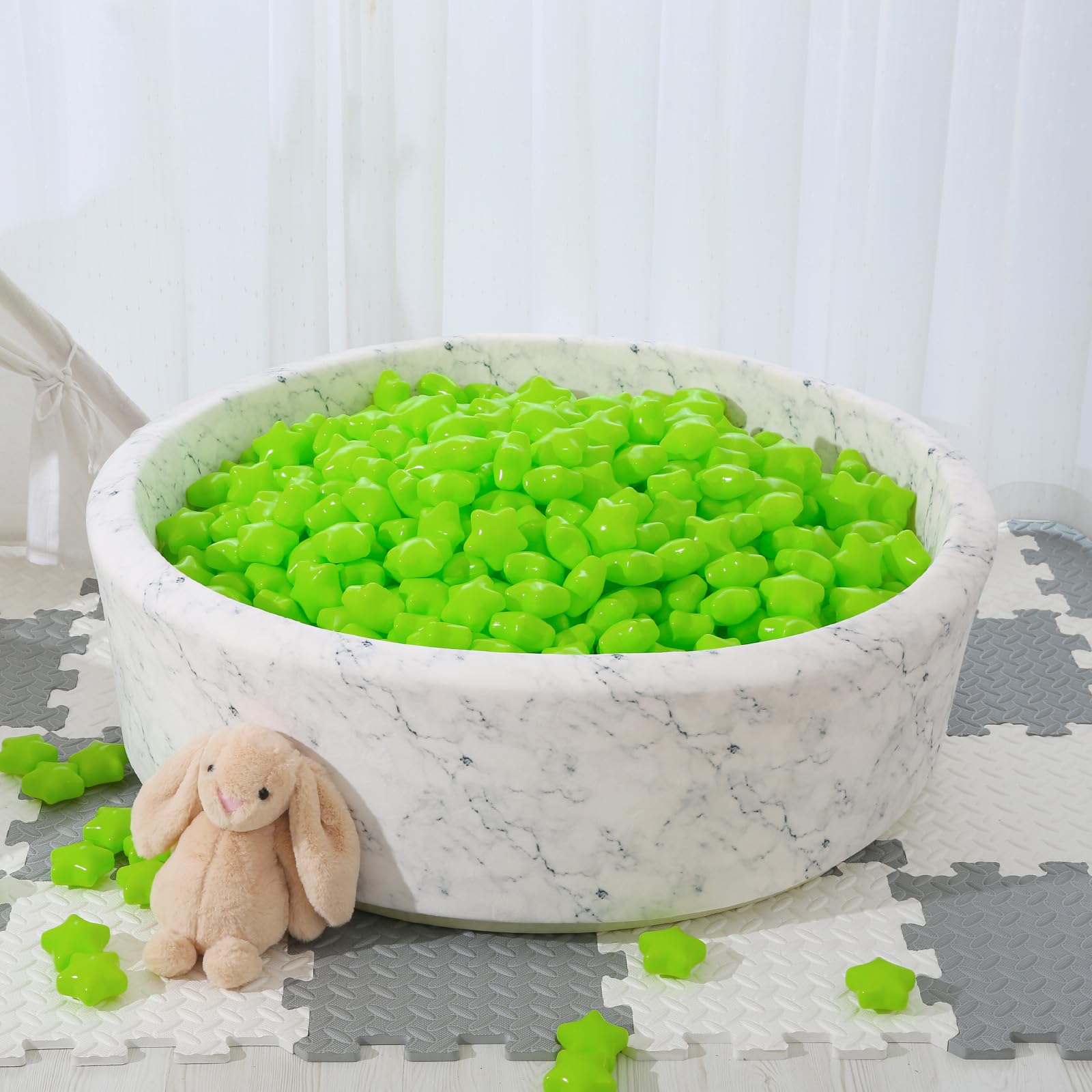 Snapklik.com : STARBOLO 100pcs Star Ball Pit Balls For Toddlers ...