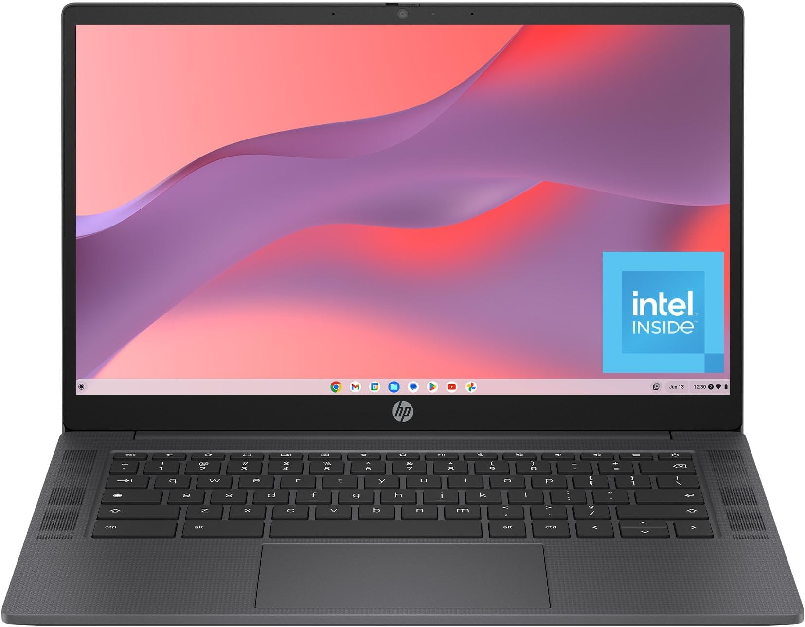 Amazon.com: HP Chromebook 14 inch Laptop, HD Display, Intel N100, 4 GB ...