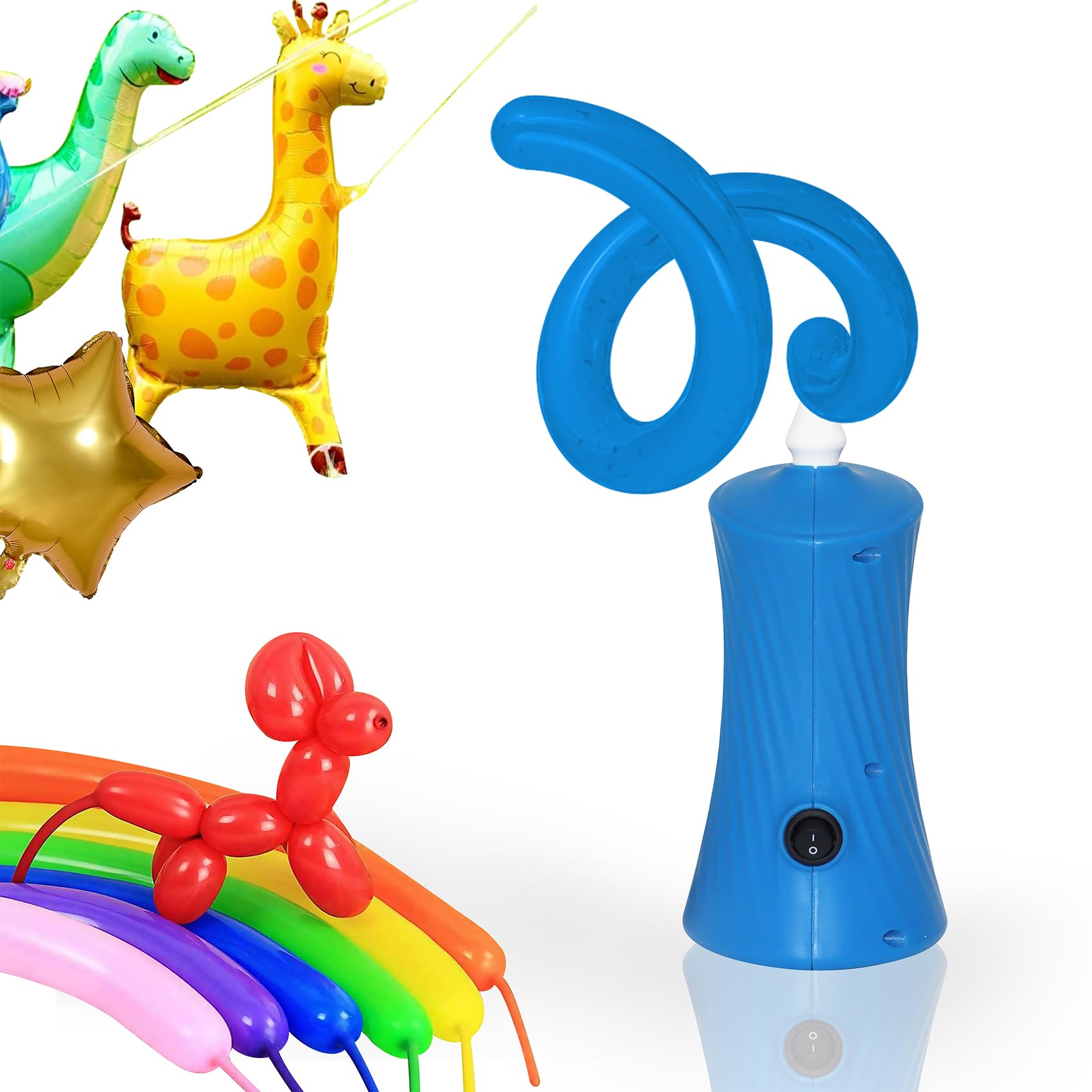 Snapklik.com : 260 Balloon Pump Electric, Portable Automatic Dual ...