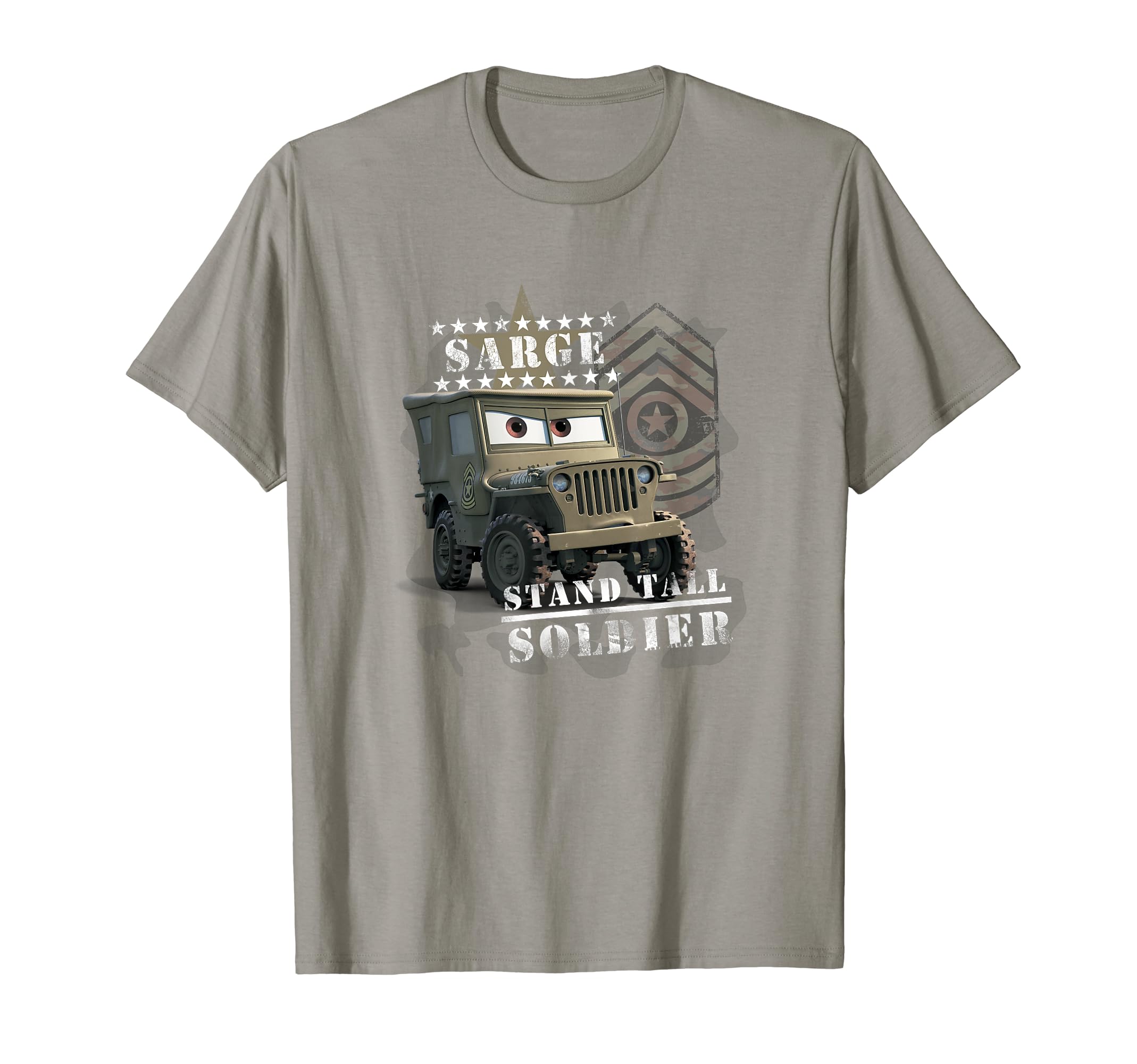 Amazon.com: Disney Pixar Cars Sarge Stand Tall Soldier Vintage Shot T ...