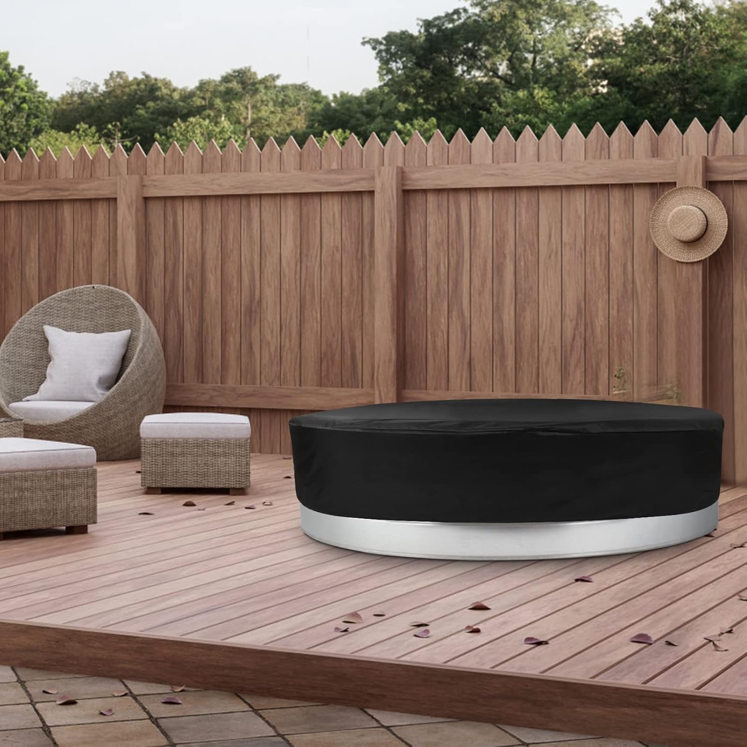 Round Waterproof Stock Tank Cover, 420D Oxford Stock Nepal | Ubuy