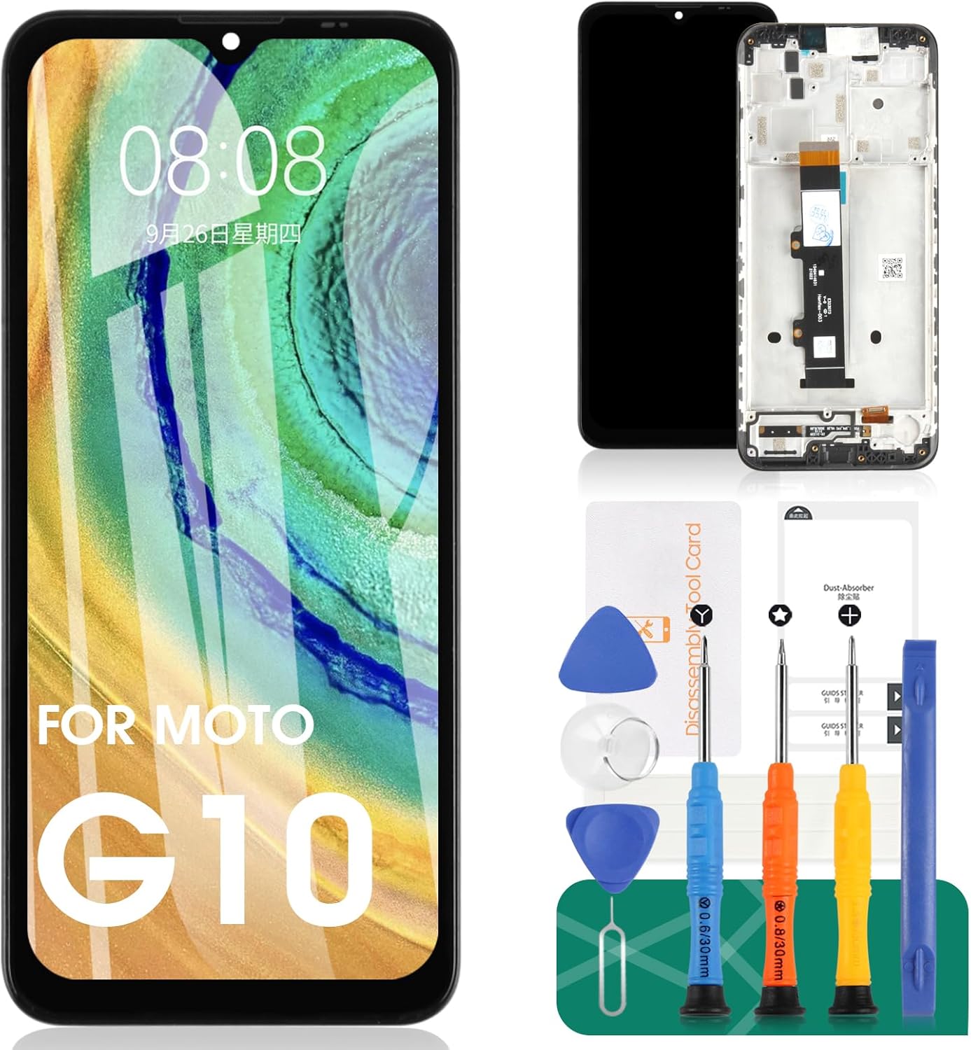 Amazon.com: for Moto G10 Screen Replacement for Moto G10 LCD Screen for ...