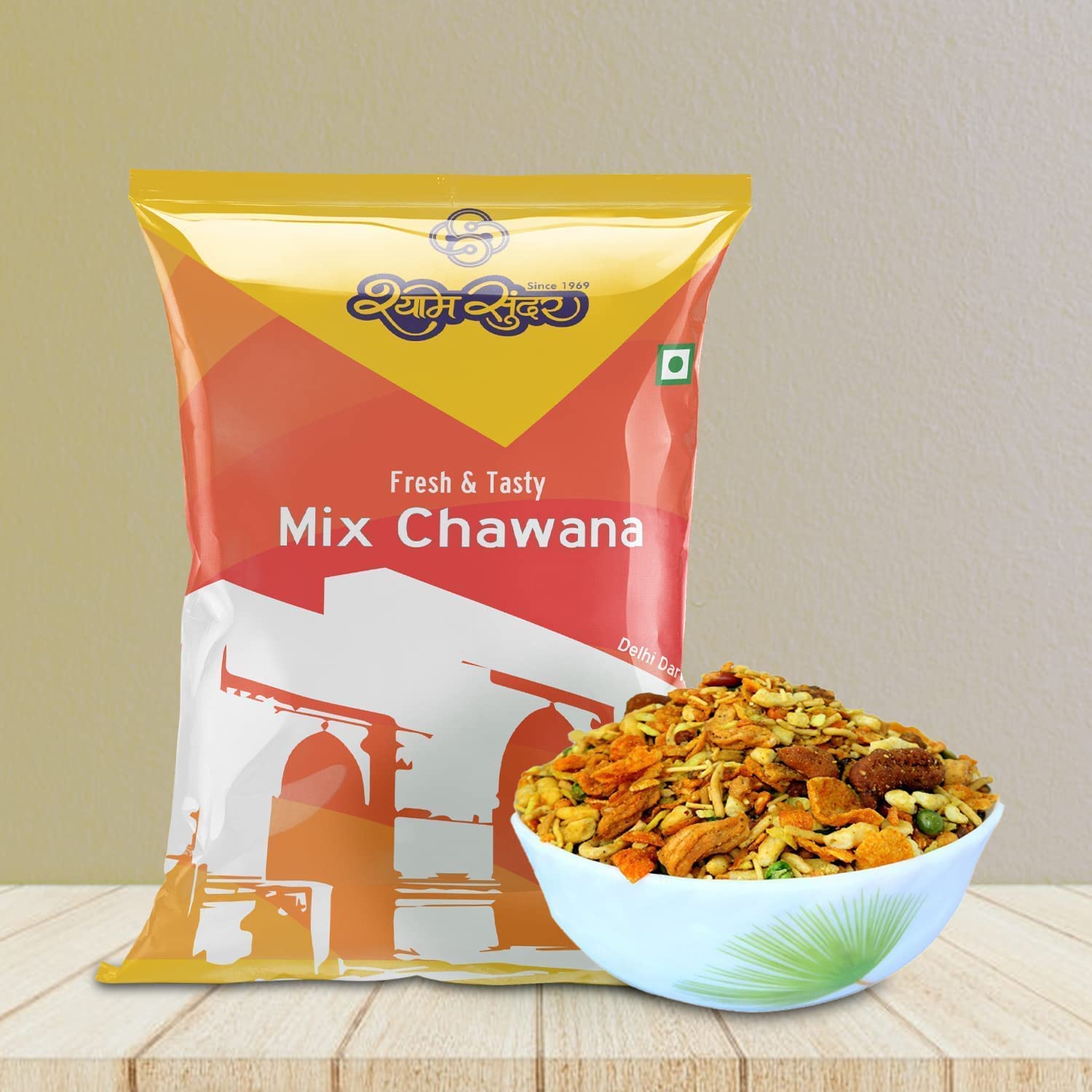 Shyam Sundermix Chavana Gujarati Chavana 500g Mixture Namkeen Tea Time ...