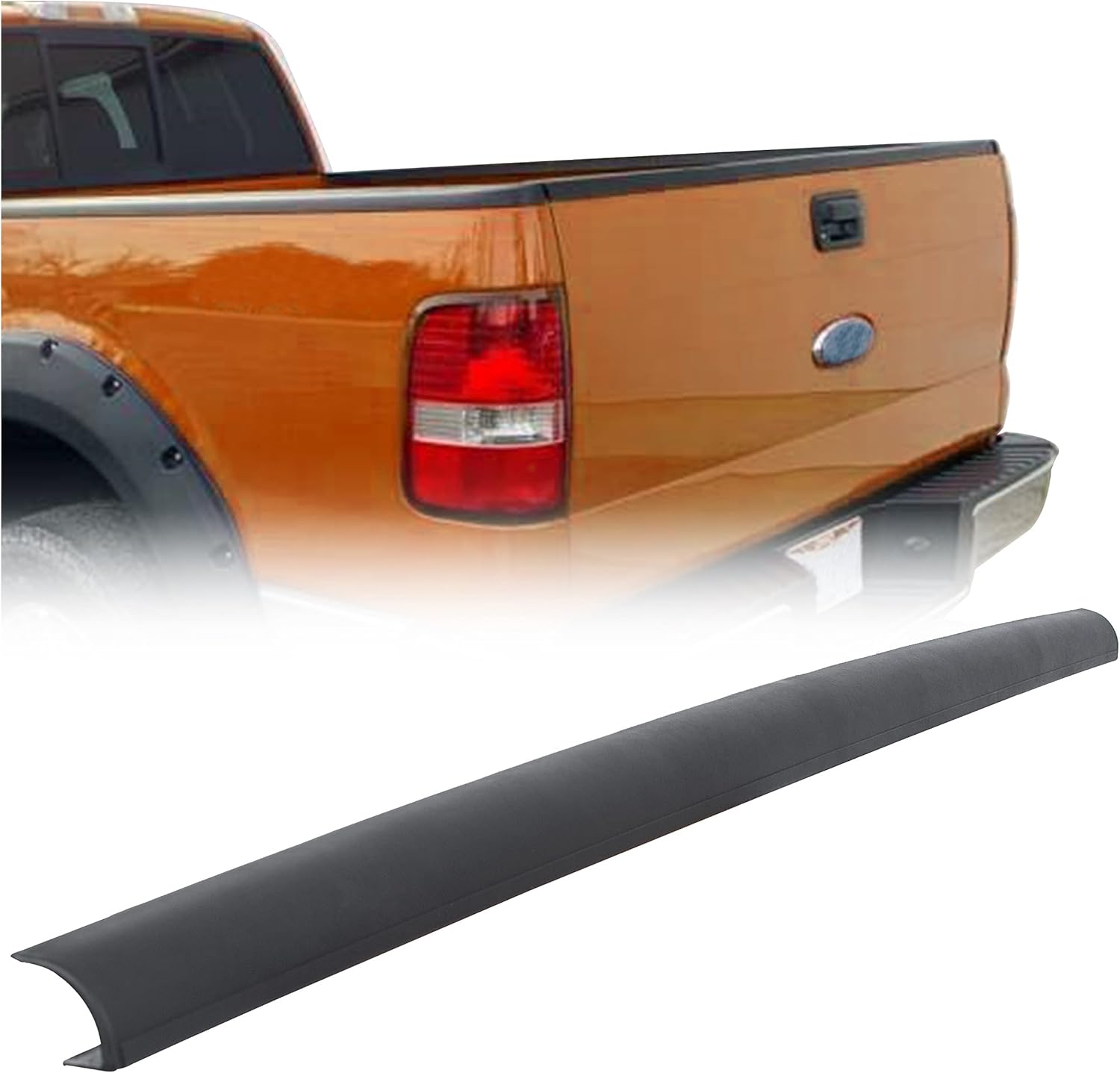 Amazon.com: JMTAAT Tailgate Molding Cover Top Protector Spoiler ...