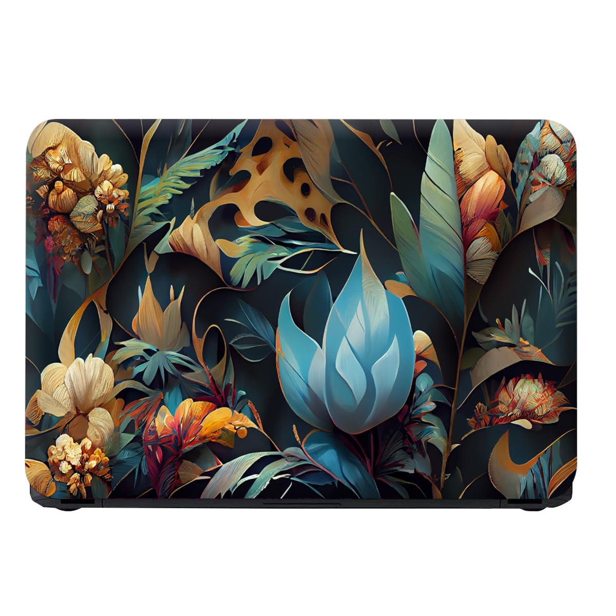 Skin Poster - Modern Exotic Floral Jungle HD Quality Vinyl Laptop Skin ...