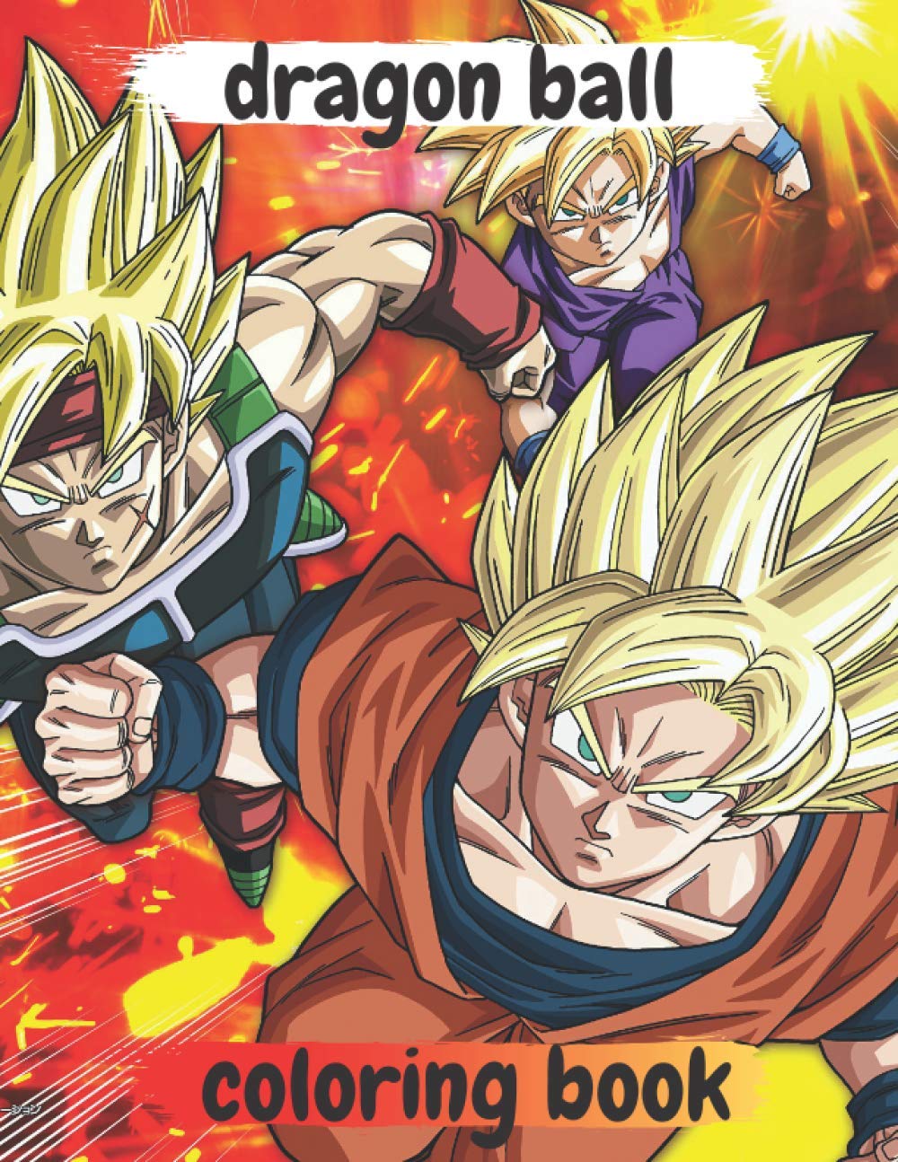 Buy Dragon Ball Coloring Book: Z & Super for Kids and Adults Anime ...
