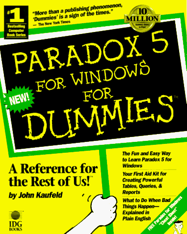 Paradox 5 for Windows for Dummies: 9781568841854: Computer Science ...