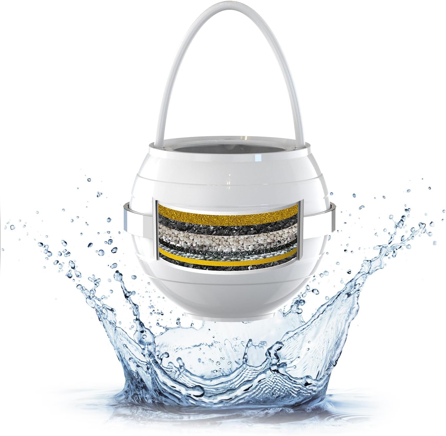 Sprite Showers BB-WH Ball Bath Filter, White - Amazon.com