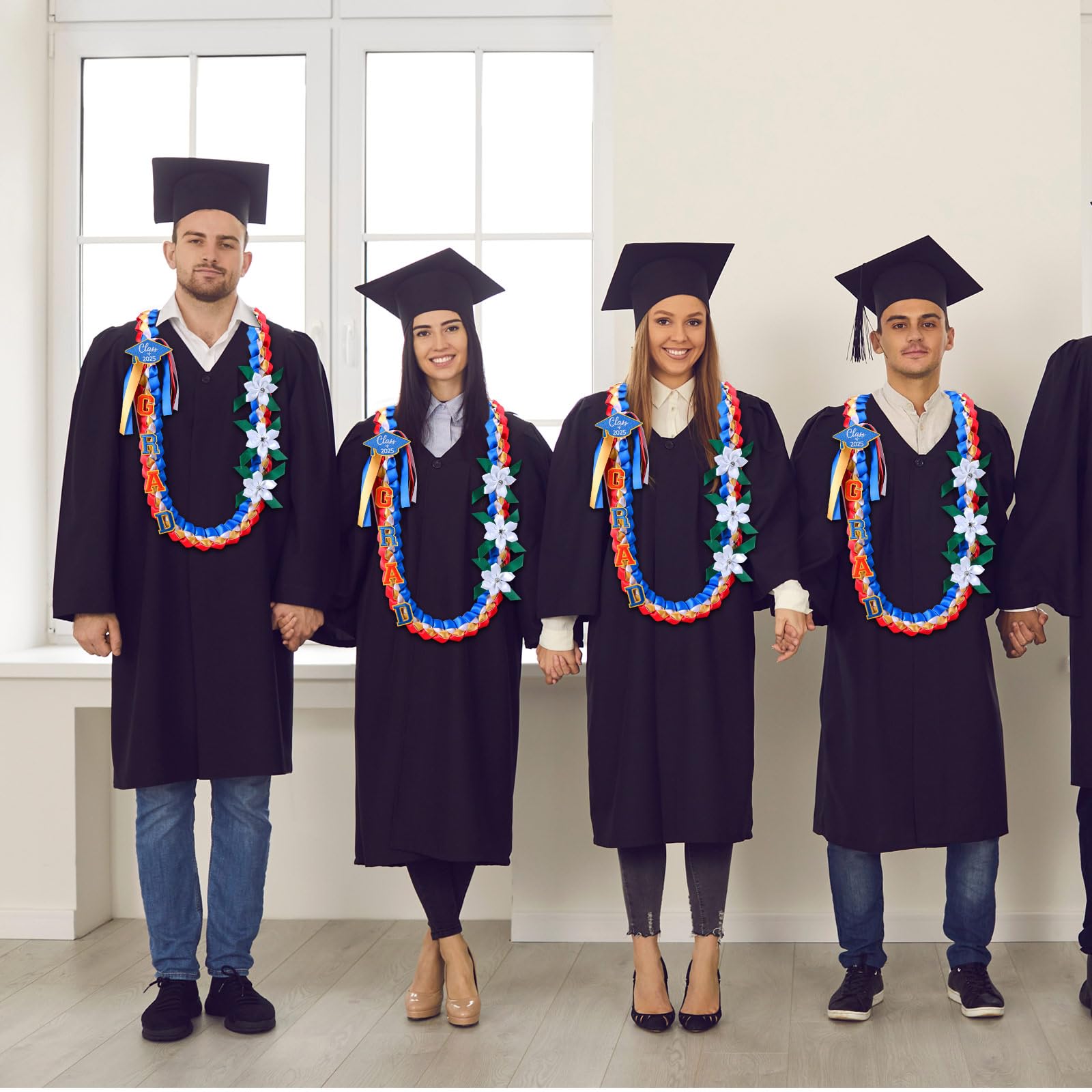 Snapklik.com : 48" Philippines Graduation Leis 2025 Graduation Ribbon ...