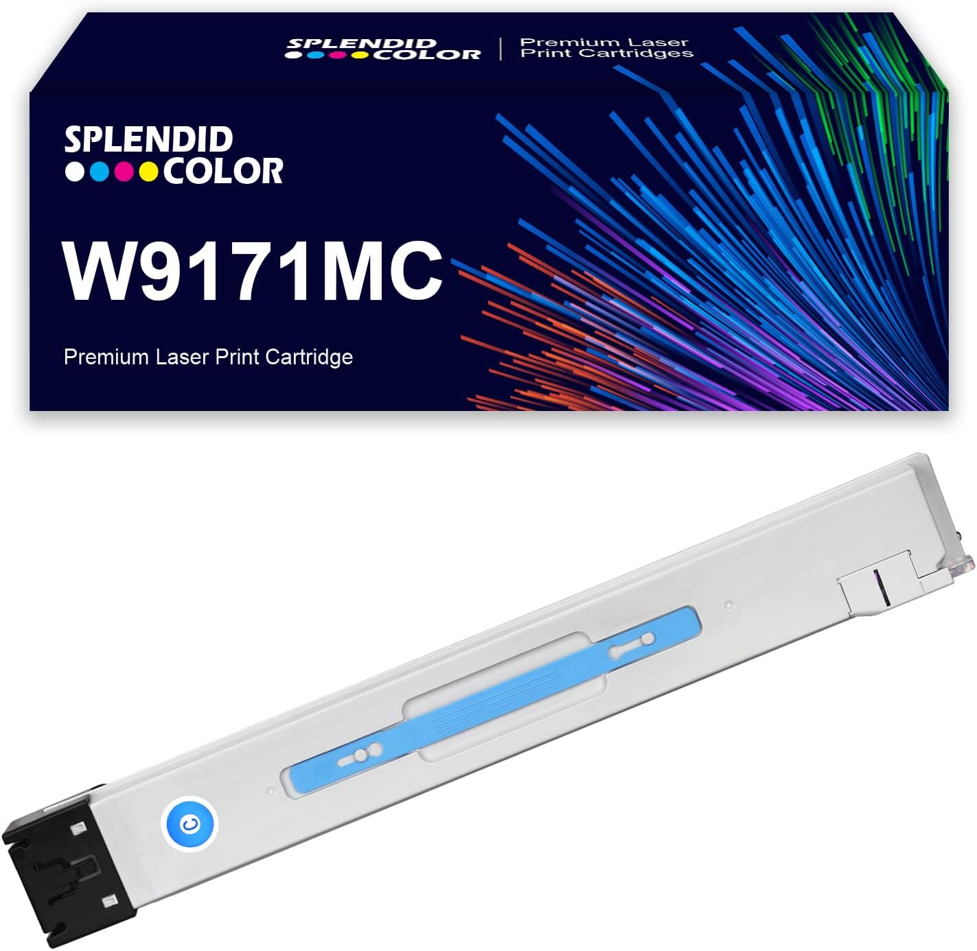 SPLENDIDCOLOR Remanufactured 1Pack Cyan W9171MC Toner Cartridge ...