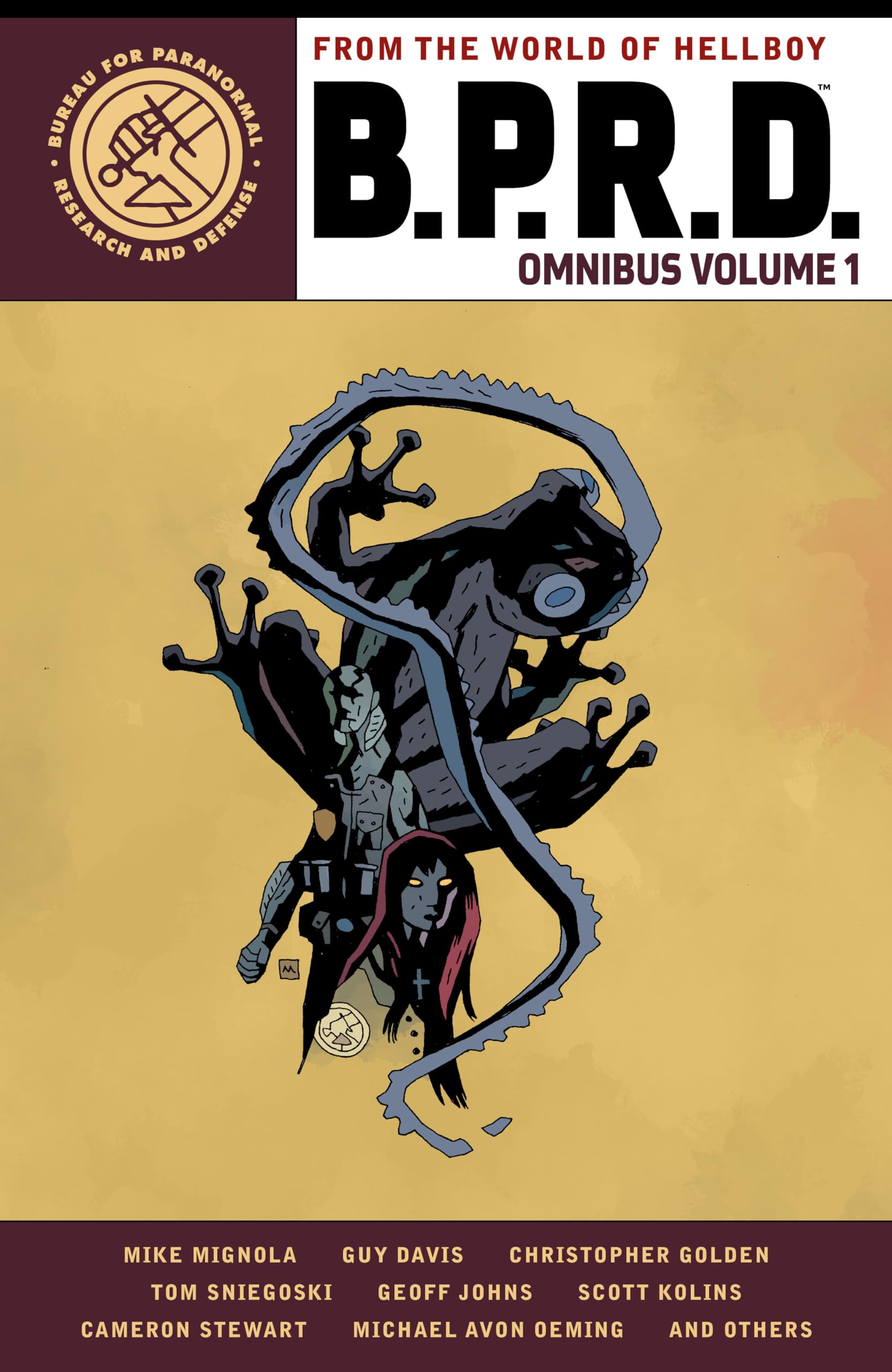 B.P.R.D. Omnibus Volume 1: Mignola, Mike, Golden, Christopher, Davis ...