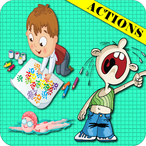 Teach Actions And Verbs To Preschoolers Toddlers Grade 1 To 3 Kids ...