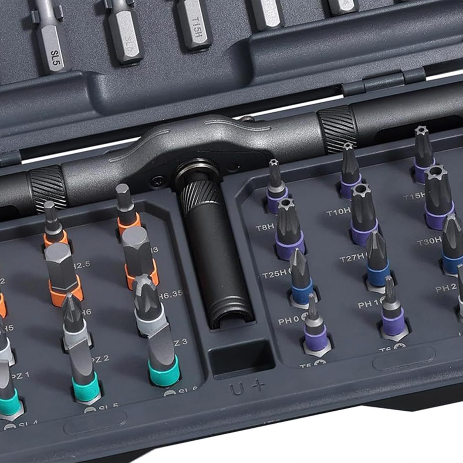 Ivyever DIY Orange Ivyever 42-in-1 DIY - S2 Steel Bits, Magnetic ...
