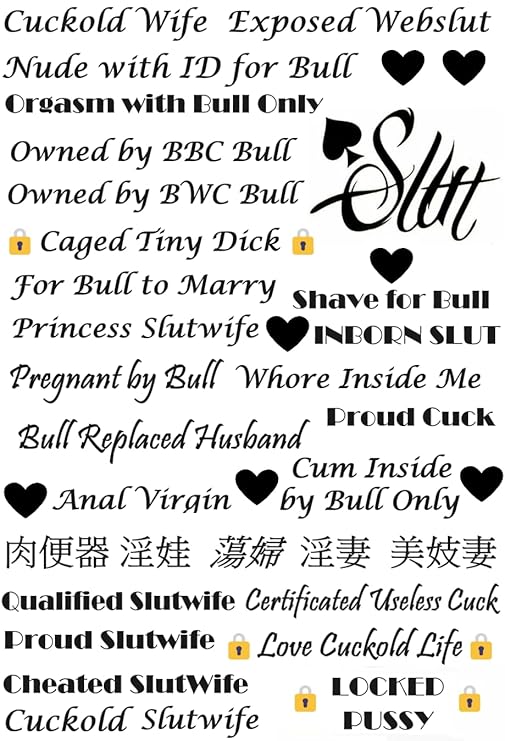 Amazon.com : 4 Sheets BDSM Cuckold Wife PORN Actress Hooker Temporary Tattoo Sticker Total ...