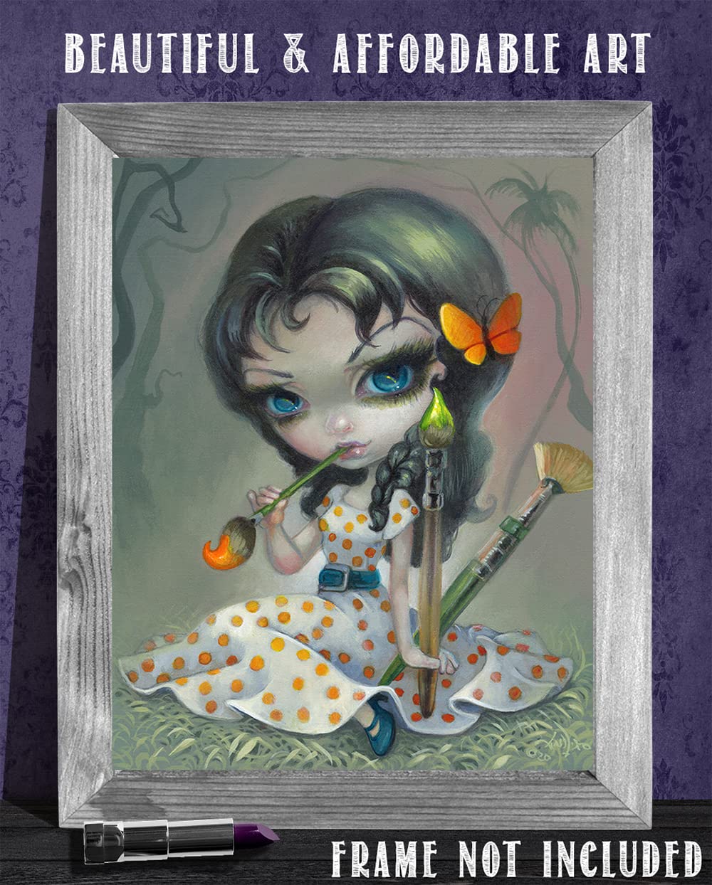 Strangeling Painting Pixie Colorful Spiritual Magical Surreal ...