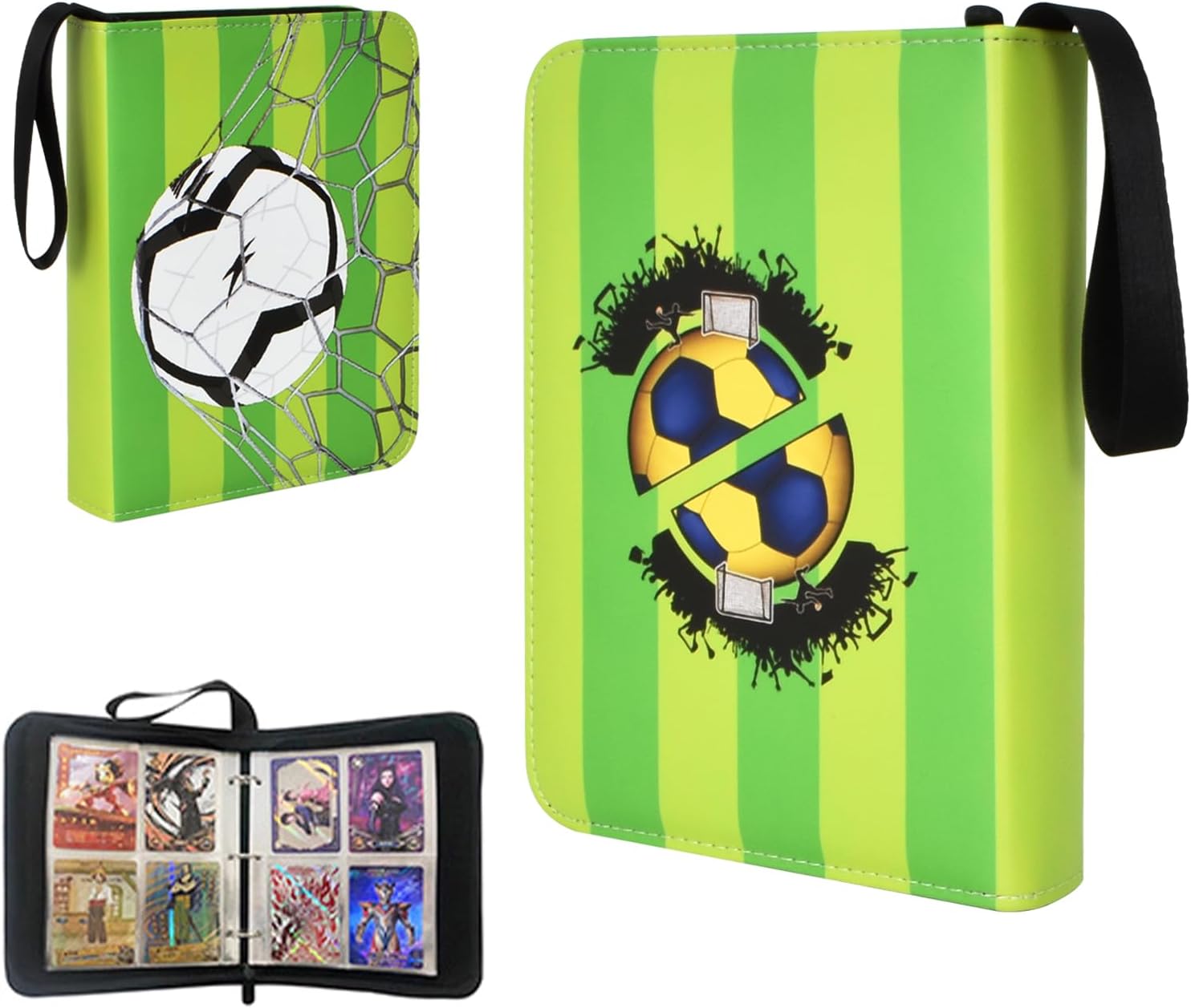 Football Cards Binder, Collectible Trading Card Album, 400 Card ...