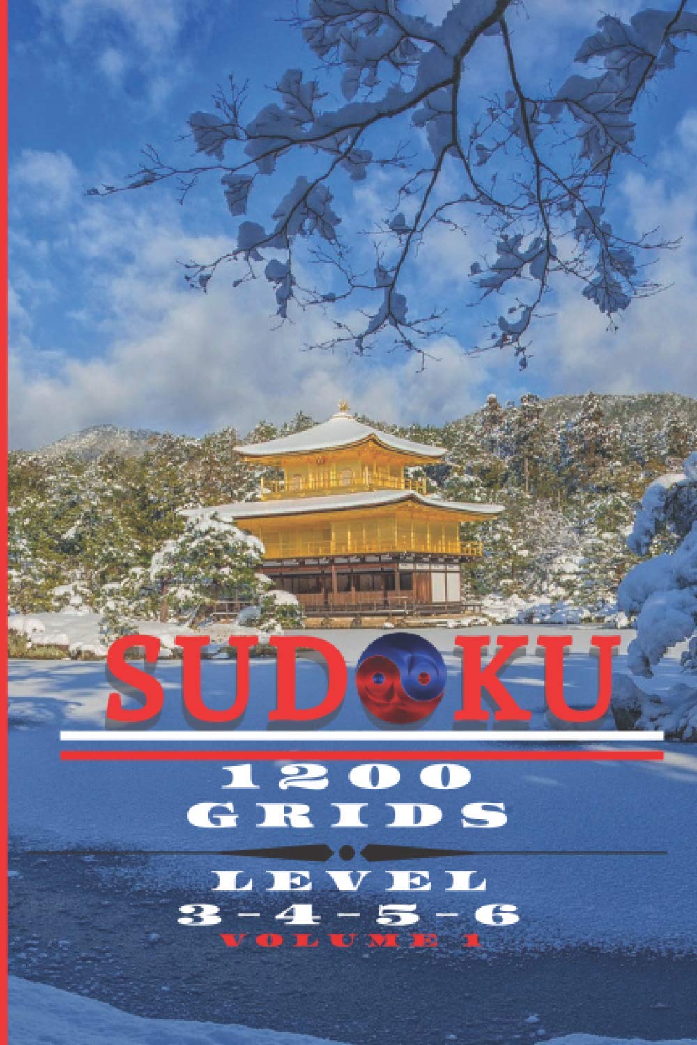 Buy SUDOKU, 1200 grids, level 3-4-5-6, volume 1 , 200 PAGES, (6X9in ...