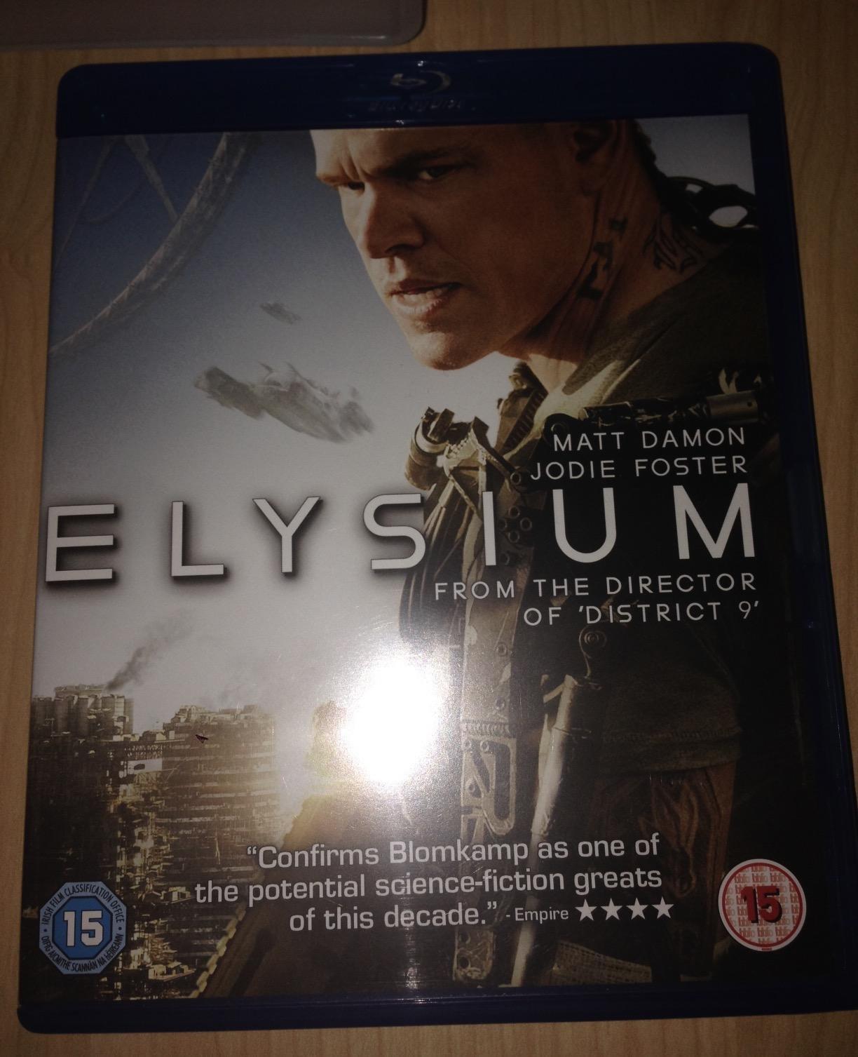 Elysium [Blu-ray]: Amazon.co.uk: Sony Pictures: DVD & Blu-ray
