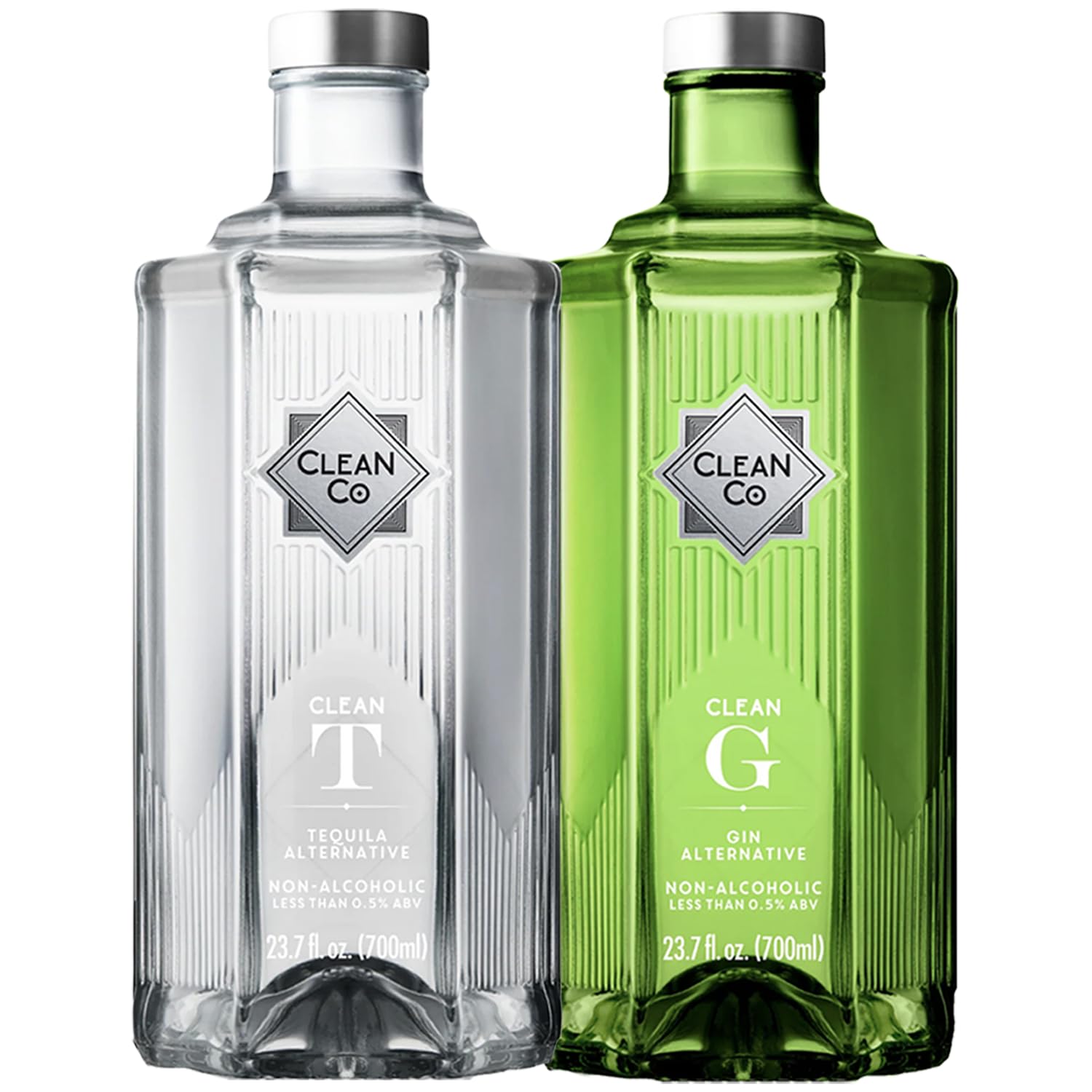 Amazon.com : Clean Co Non-Alcoholic Gin & Tequila Alternative 700ml ...