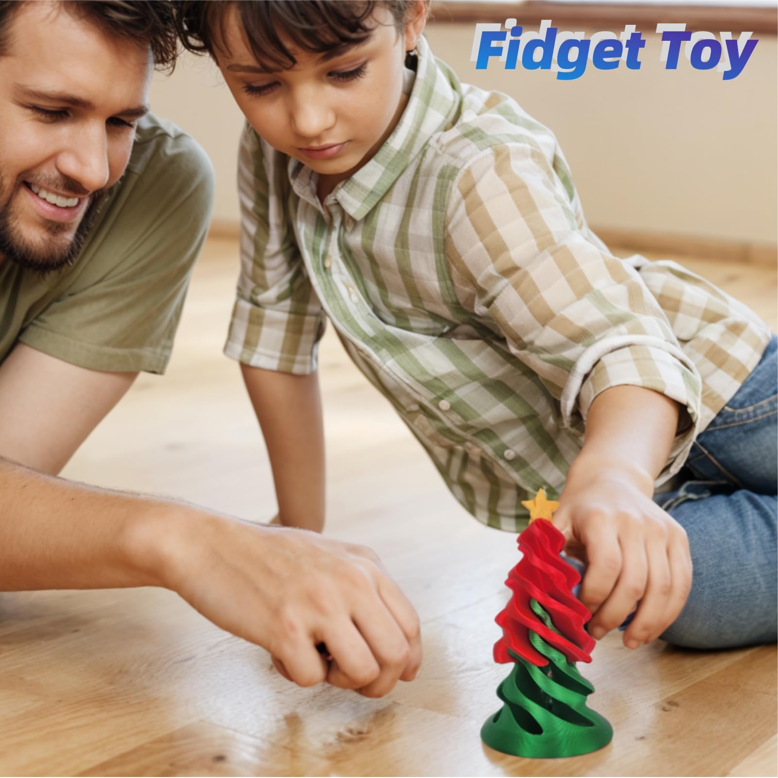 Christmas Tree Fidget 3 Packs Christmas Tree Impossible Cone, Xmas Tree ...