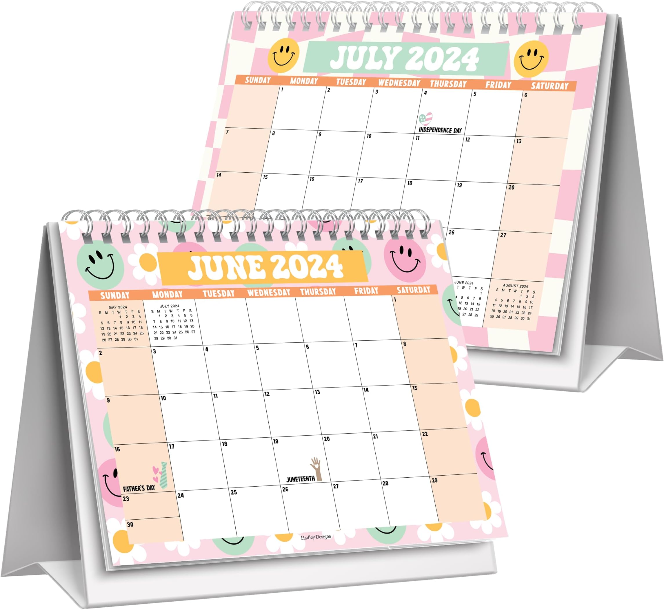 Amazon.com : 1 Retro Monthly Wall Calendar 2024 Monthly Large, 1 Large ...