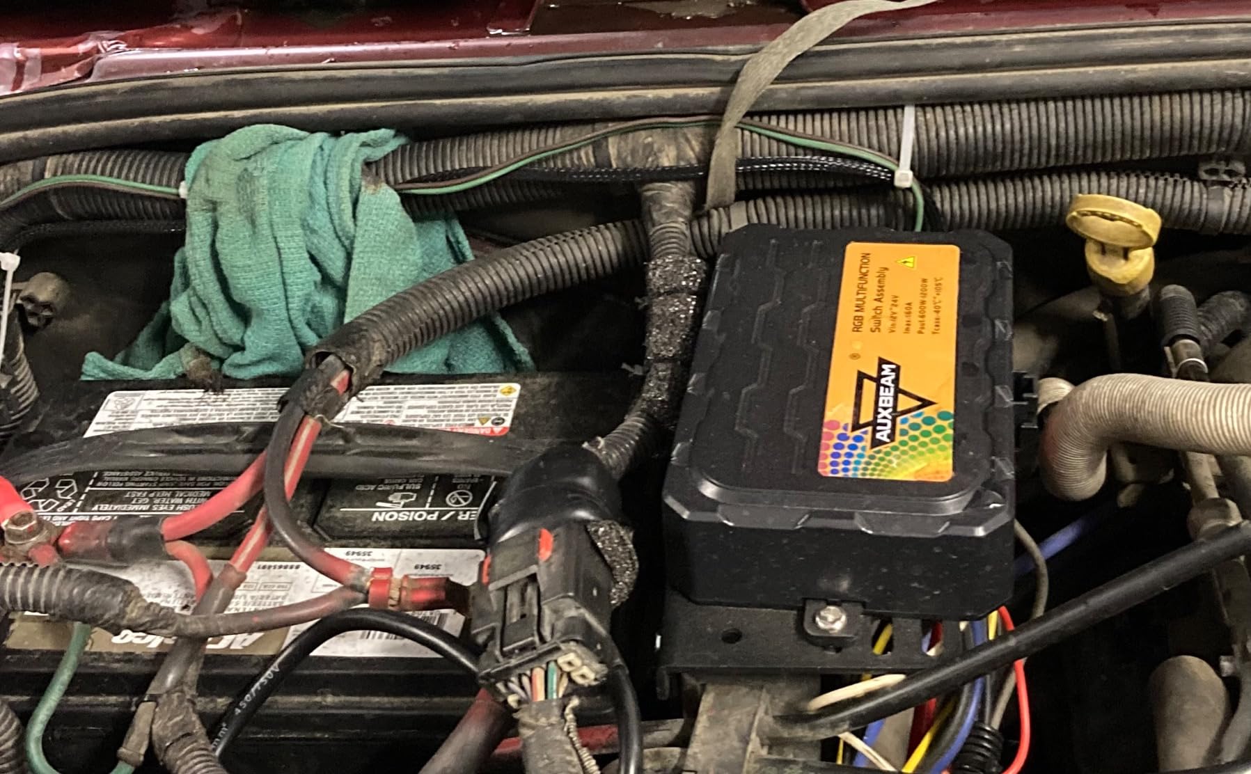 Auxbeam Switch Panel RGB 5 Inch Large 8 Gang Switch Panel RA80 XL ...