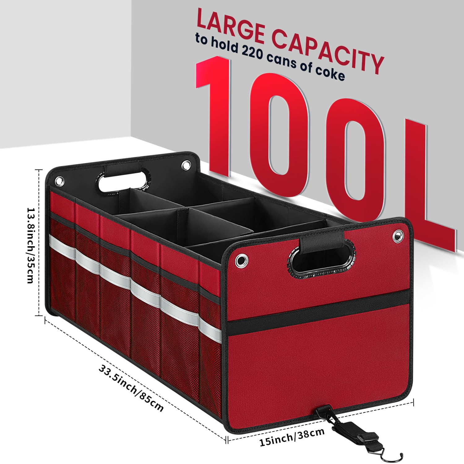 Snapklik.com : WINHUNT Car Trunk Organizer, Car Storage Organizer ...
